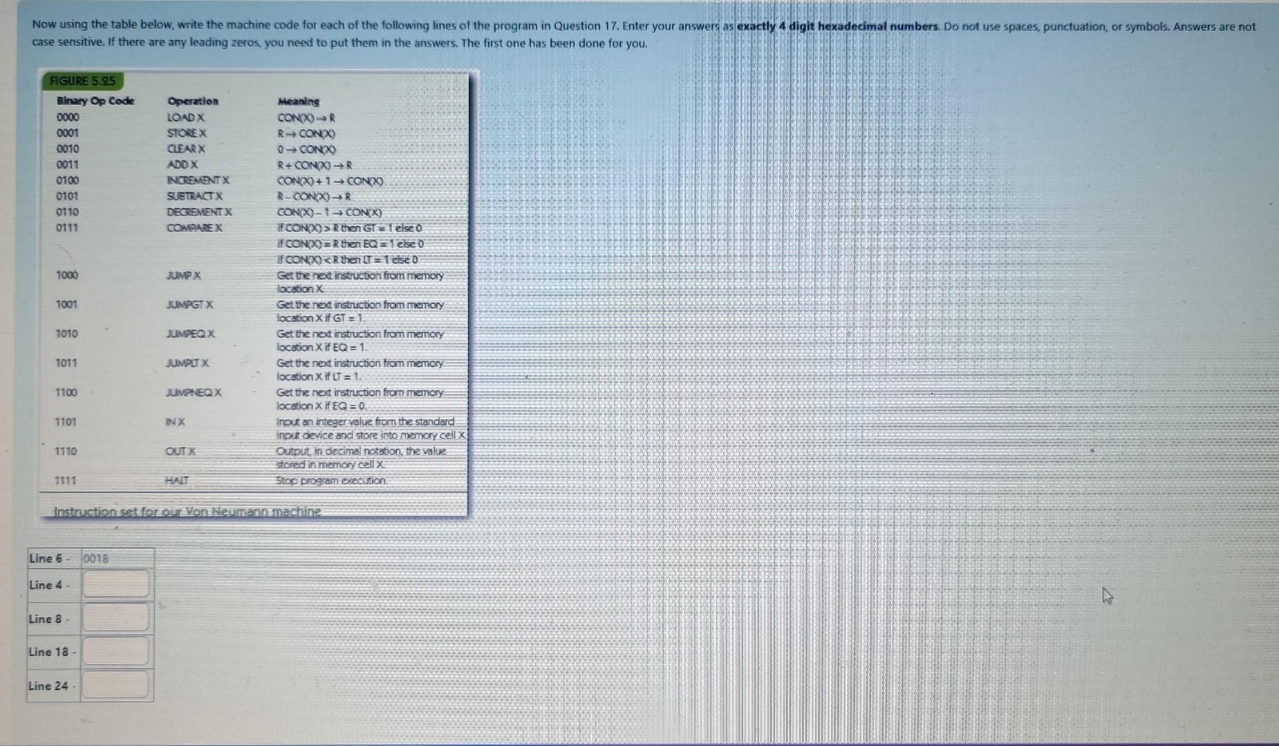 Solved Read the following assembly language program written | Chegg.com