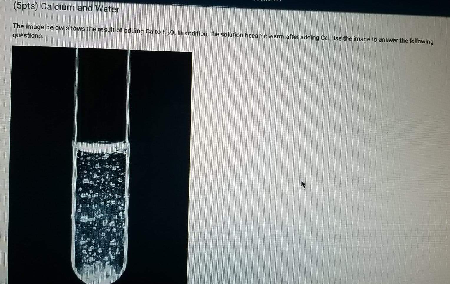 Solved Zinc and Copper Sulfate The images below shows the | Chegg.com