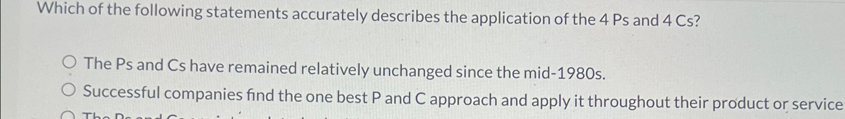 Solved Which of the following statements accurately | Chegg.com