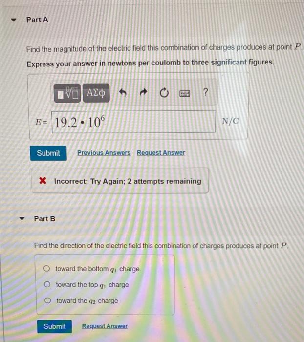 Solved Three negative point charges lie along a line as | Chegg.com