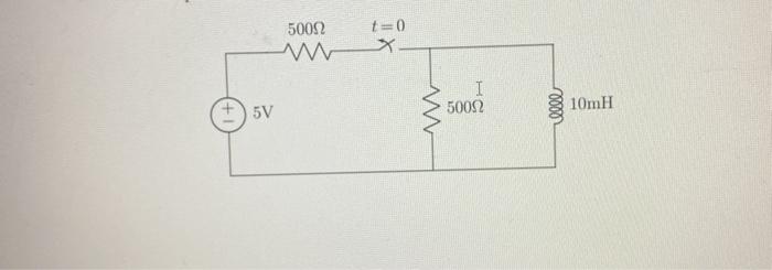 Solved 2. Simulate this circuit using NGSPICE. Plot v(t), | Chegg.com