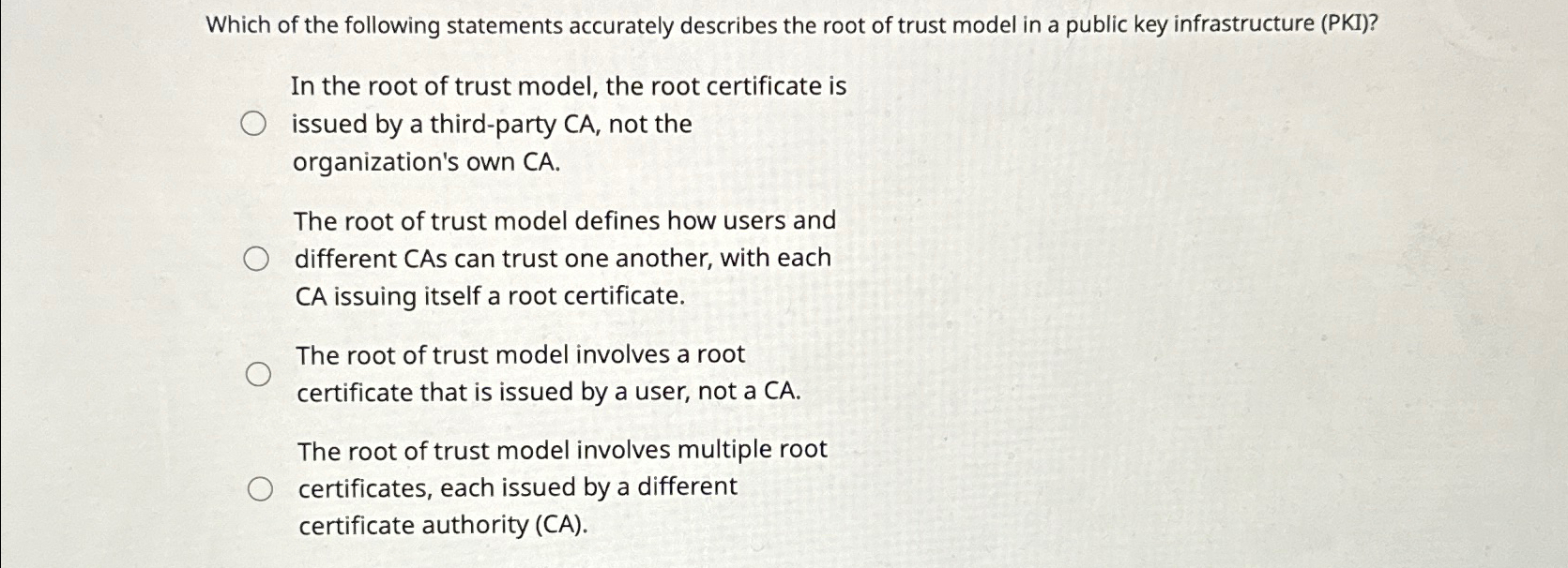 Solved Which of the following statements accurately | Chegg.com