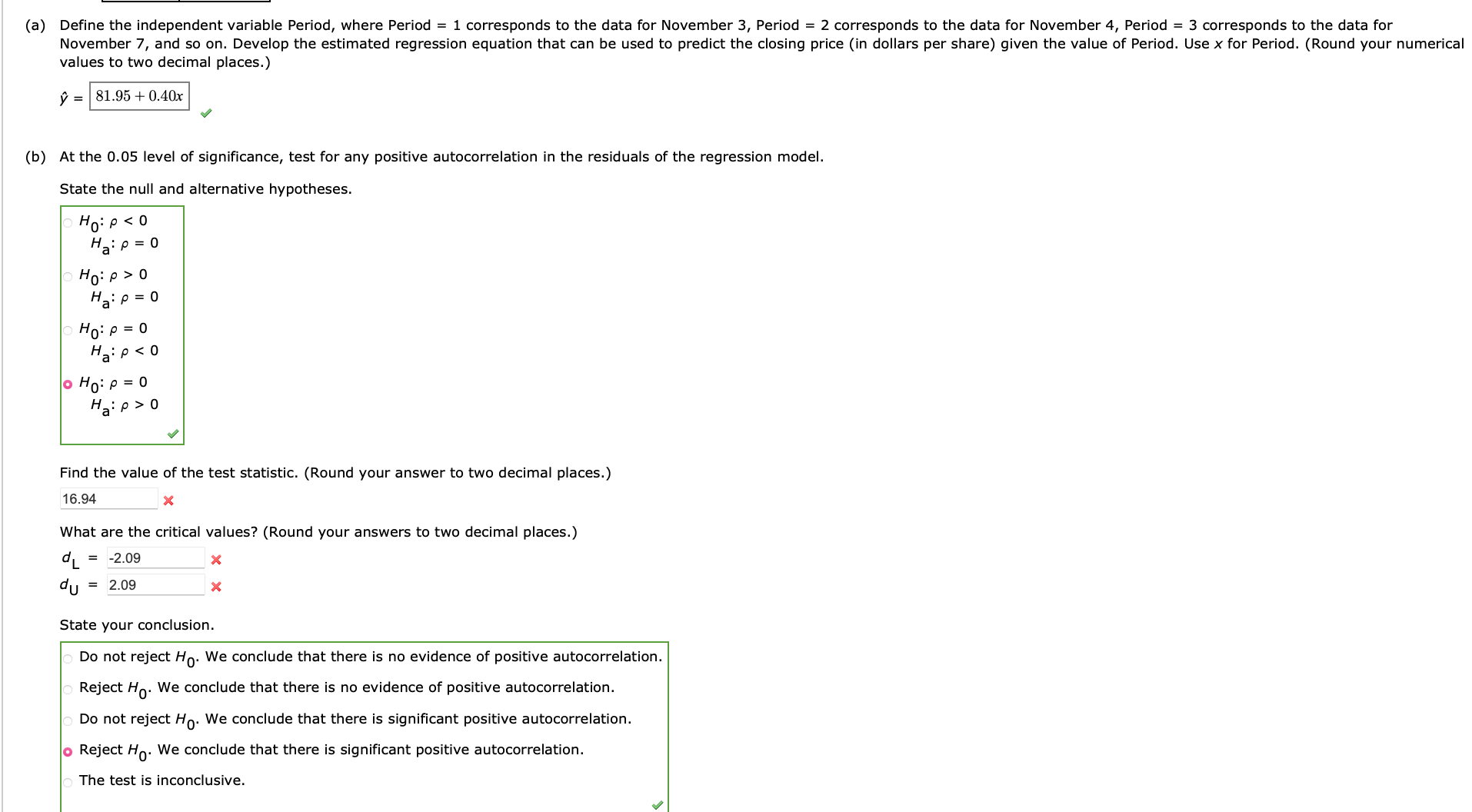 Solved A statistical program is recommended. You may need to | Chegg.com