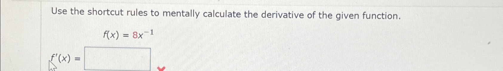 Solved Use the shortcut rules to mentally calculate the | Chegg.com