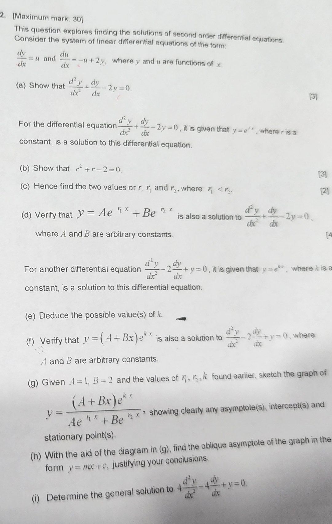 Solved This question explores finding the solutions of | Chegg.com