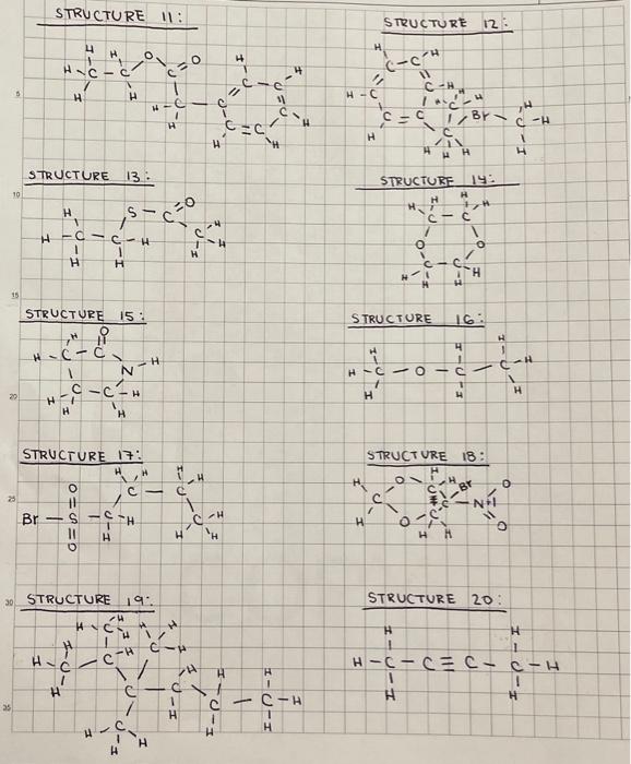 Solved Please name each molecule, add lone pairs, | Chegg.com