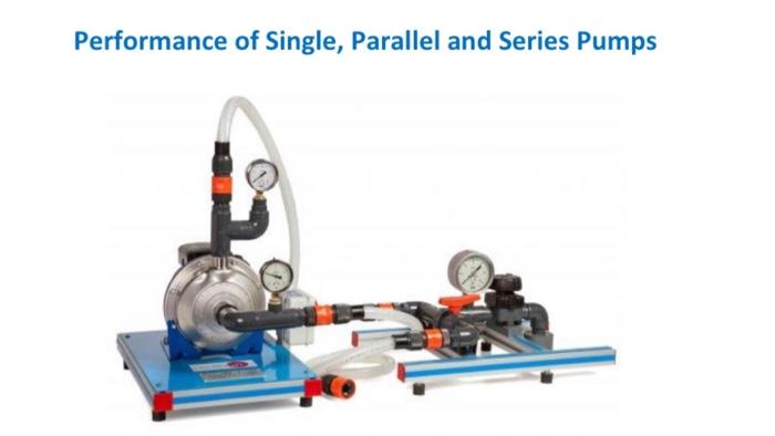 Solved Performance of Single, Parallel and Series Pumps | Chegg.com