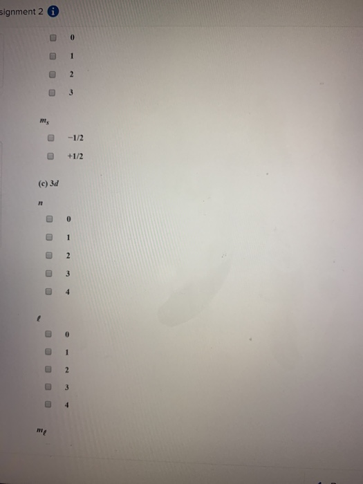 Solved Be sure to answer all parts. Give all the possible | Chegg.com