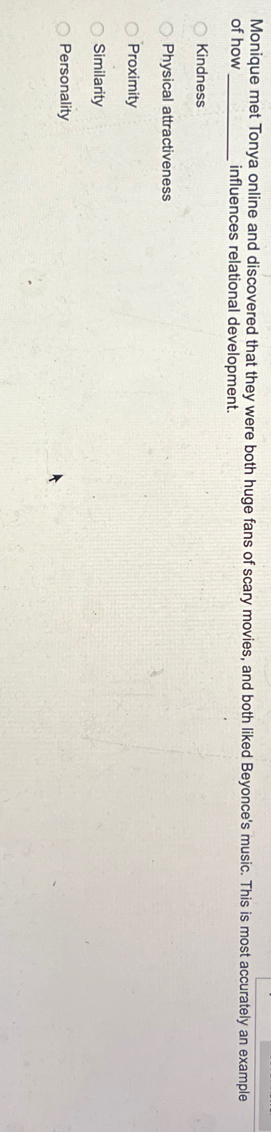 Solved Monique met Tonya online and discovered that they | Chegg.com