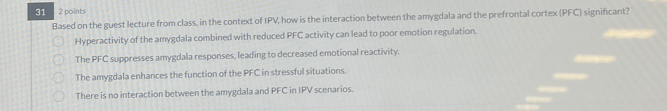 Solved 2 ﻿pointsBased on the guest lecture from class, in | Chegg.com
