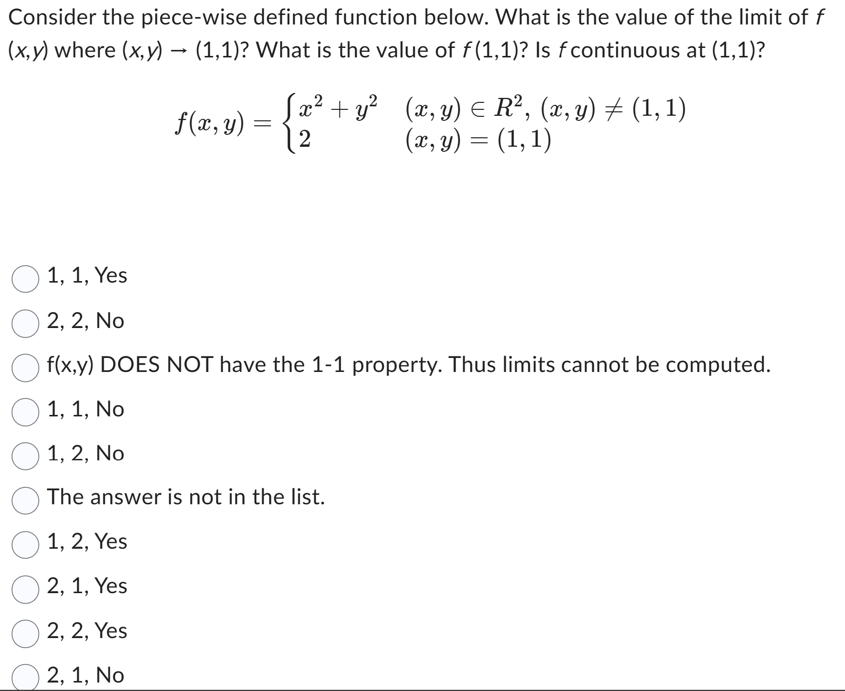 Solved Consider the piece-wise defined function below. What | Chegg.com