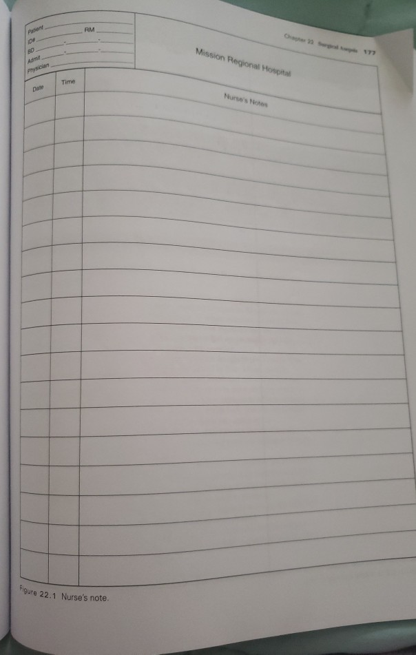 Solved Documentation Exercise Scenario: Questions 44 and 45 | Chegg.com