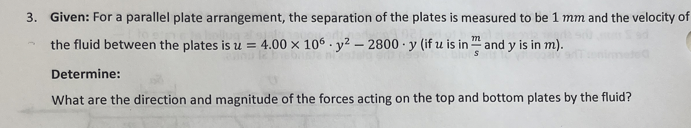 Solved Given: For a parallel plate arrangement, the | Chegg.com