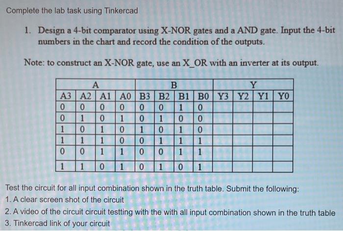 Solved Complete the lab task using Tinkercad 1. Design a | Chegg.com