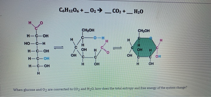 Solved C6H20, + 0, CO2 + H,0 с CH2OH CH2OH H— С- ОН но — c—н | Chegg.com