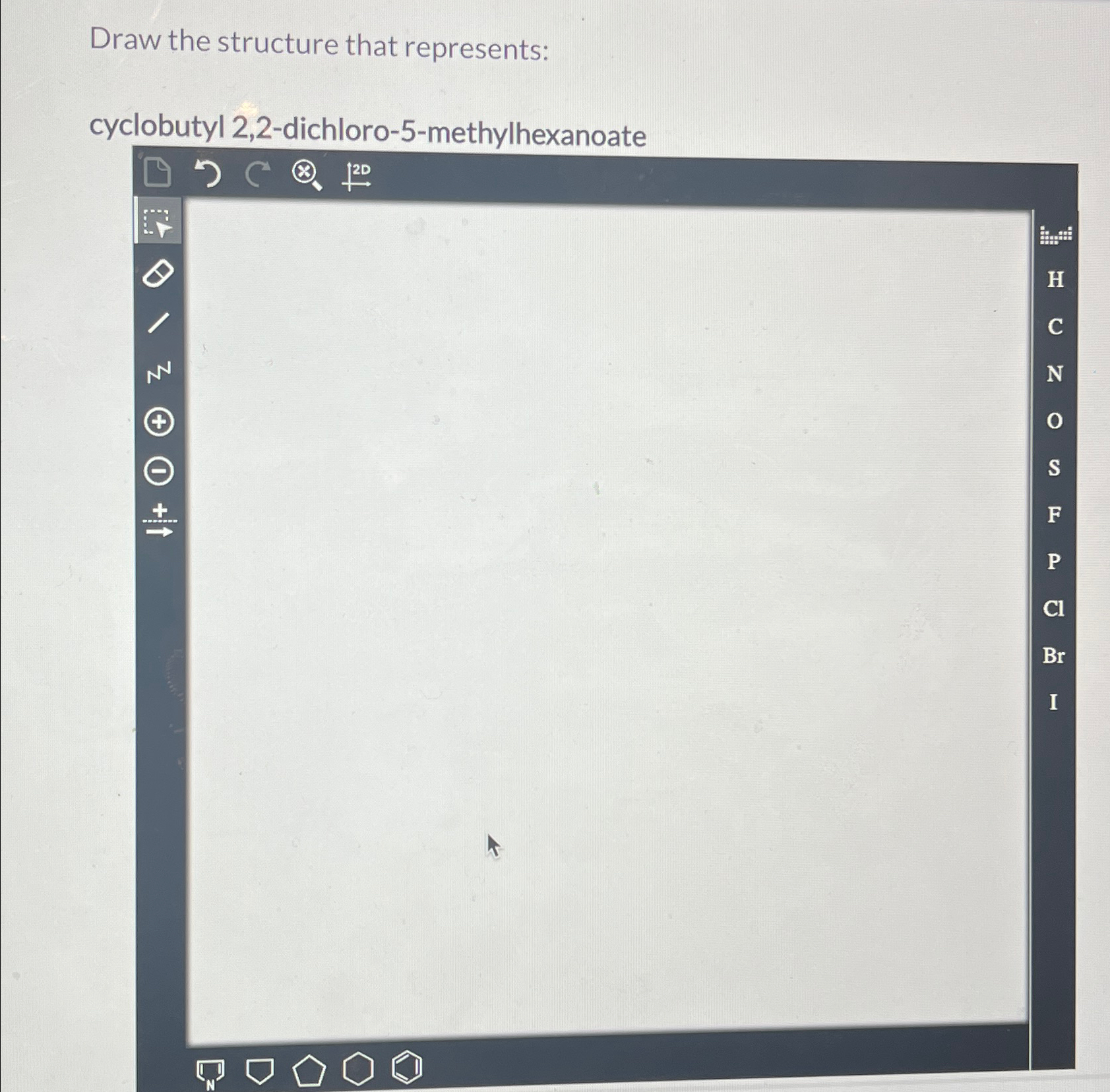Solved Draw the structure that represents:cyclobutyl | Chegg.com