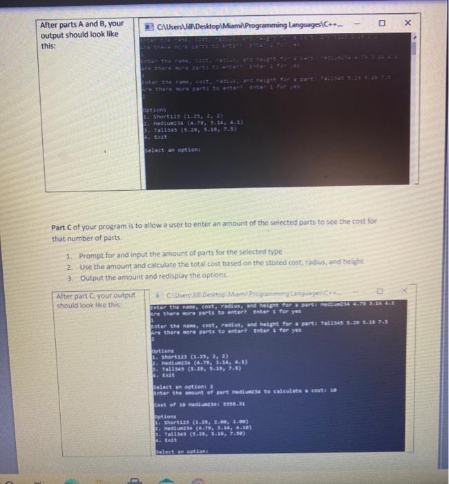 Solved Note that this program requires two sentinel loops - | Chegg.com