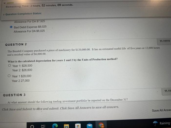 Solved Remaining Time: 2 hours, 52 minutes, 09 seconds. | Chegg.com Solved Remaining Time: 2 hours, 52 minutes, 09 seconds. | Chegg.com