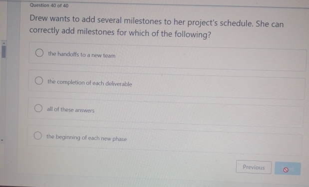 Solved Question 40 ﻿of 40drew Wants To Add Several 1396