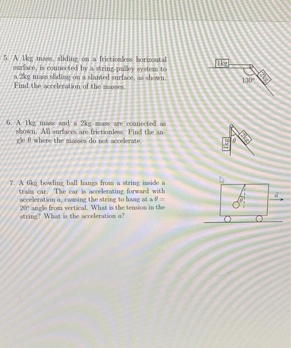 Solved HYS 141 General Physics I homework 4 1. A 6 kg | Chegg.com
