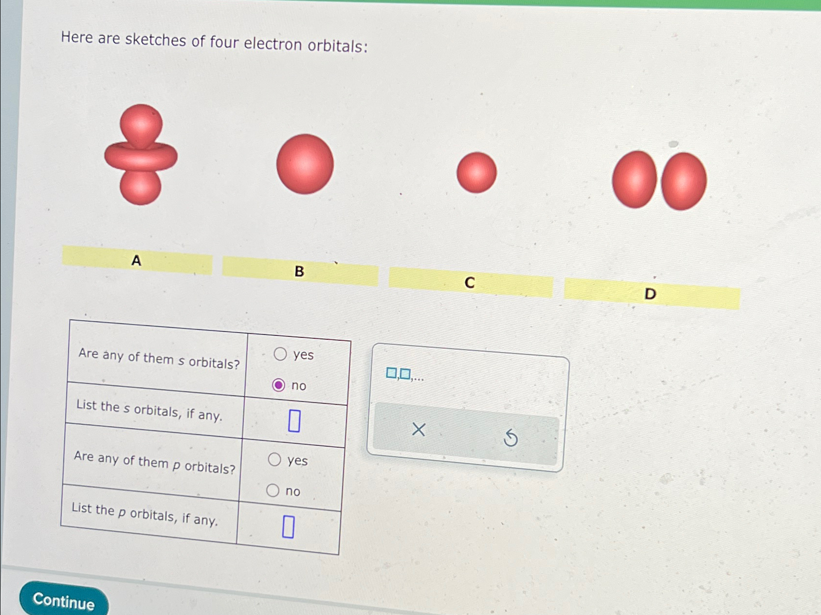 Solved Here are sketches of four electron | Chegg.com