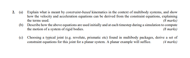 Solved (a) ﻿Explain what is meant by constraint-based | Chegg.com