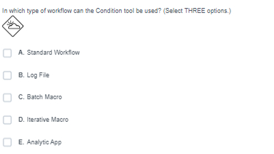 Solved In which type of workflow can the Condition tool be | Chegg.com