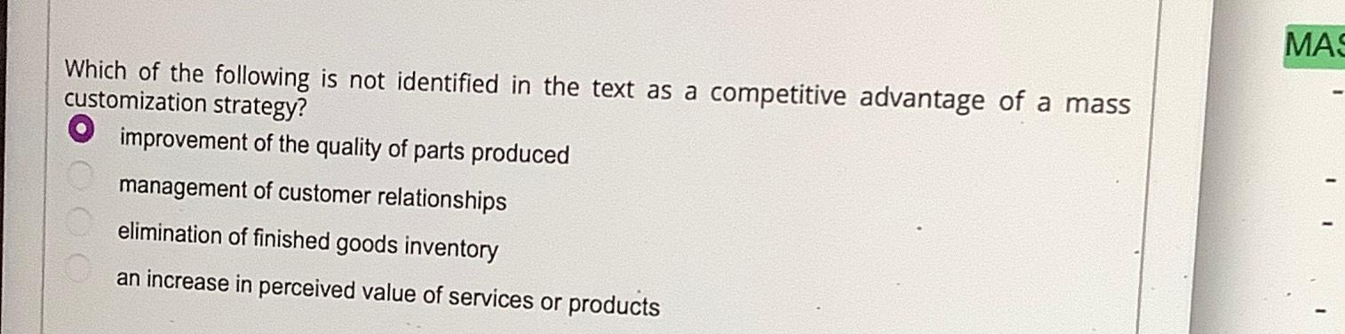 Solved Which of the following is not identified in the text | Chegg.com