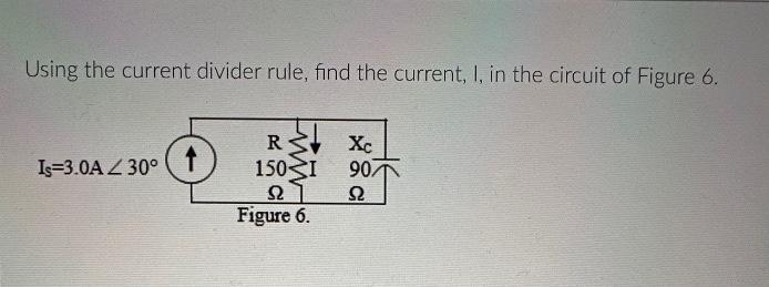Solved Using the current divider rule, find the current, I, | Chegg.com