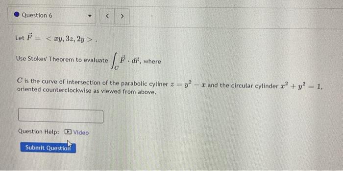 Solved Let F= xy,3z,2y . Use Stokes' Theorem to evaluate | Chegg.com