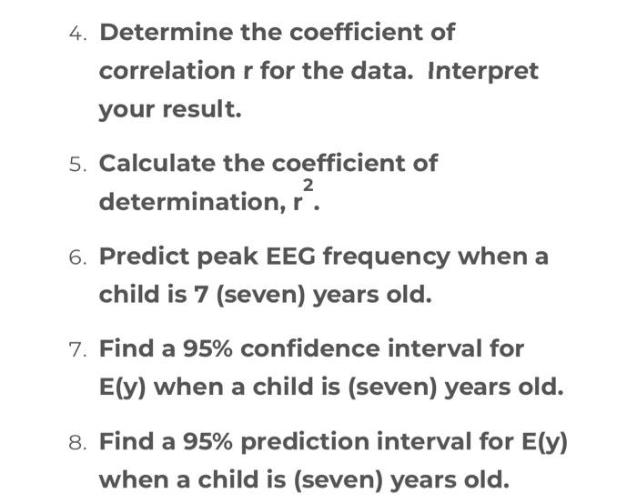 Solved An Electroencephalogram (EEG) is a tracing of brain | Chegg.com