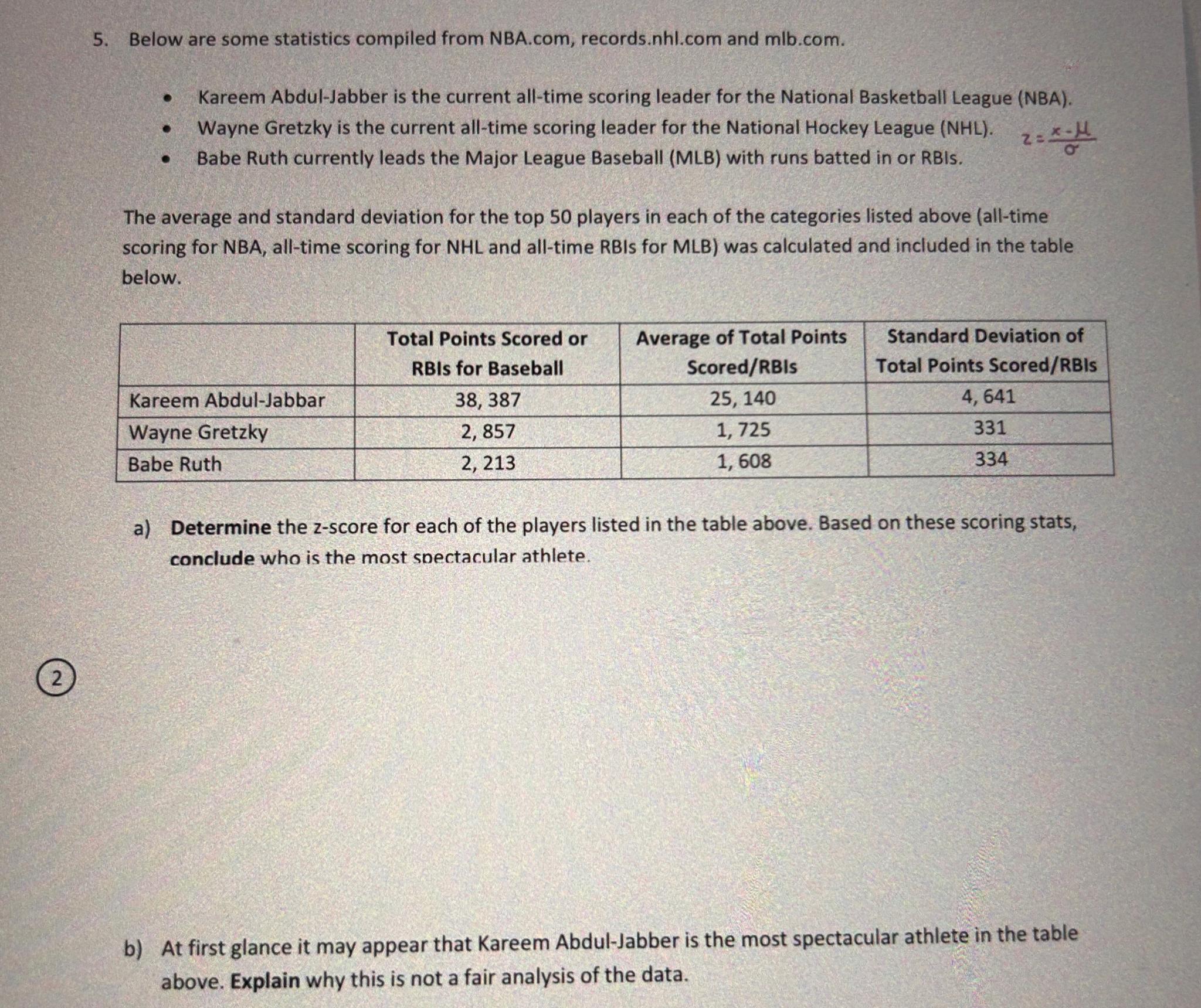 Solved Unit 6 - ﻿Statistics Assignment 20235. ﻿Below are | Chegg.com