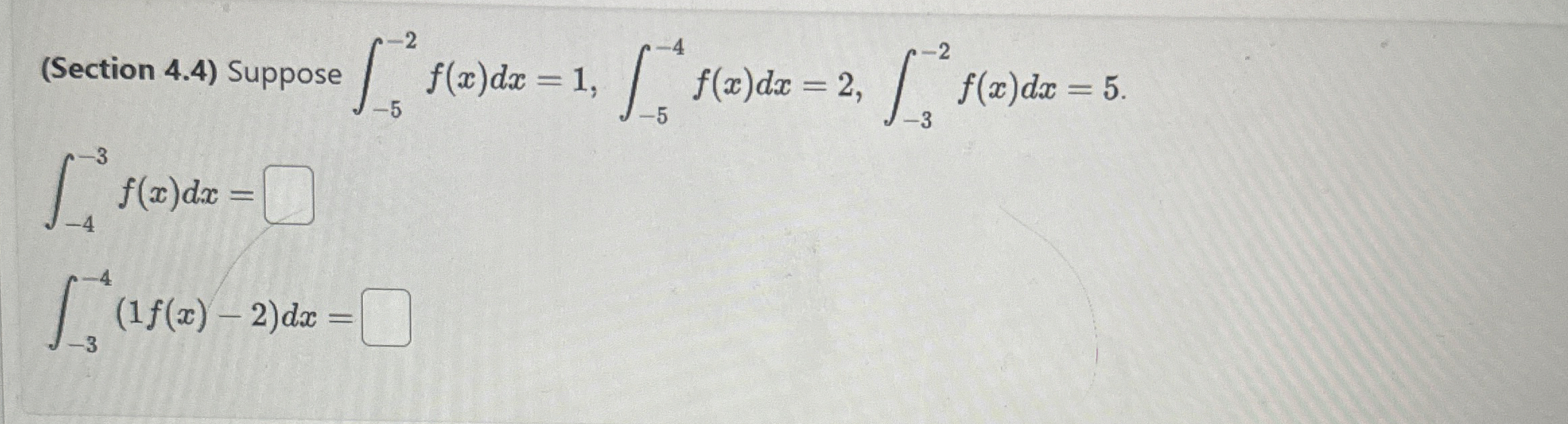 Solved (Section 4.4) ﻿Suppose | Chegg.com