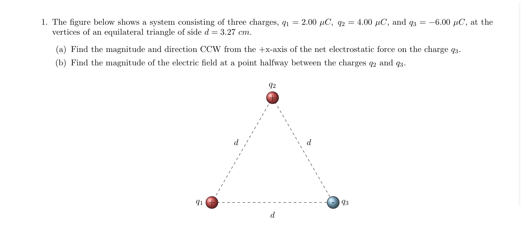 Solved The figure below shows a system consisting of three | Chegg.com