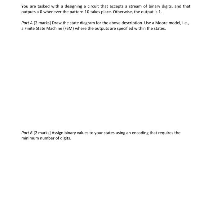 Solved You are tasked with a designing a circuit that | Chegg.com