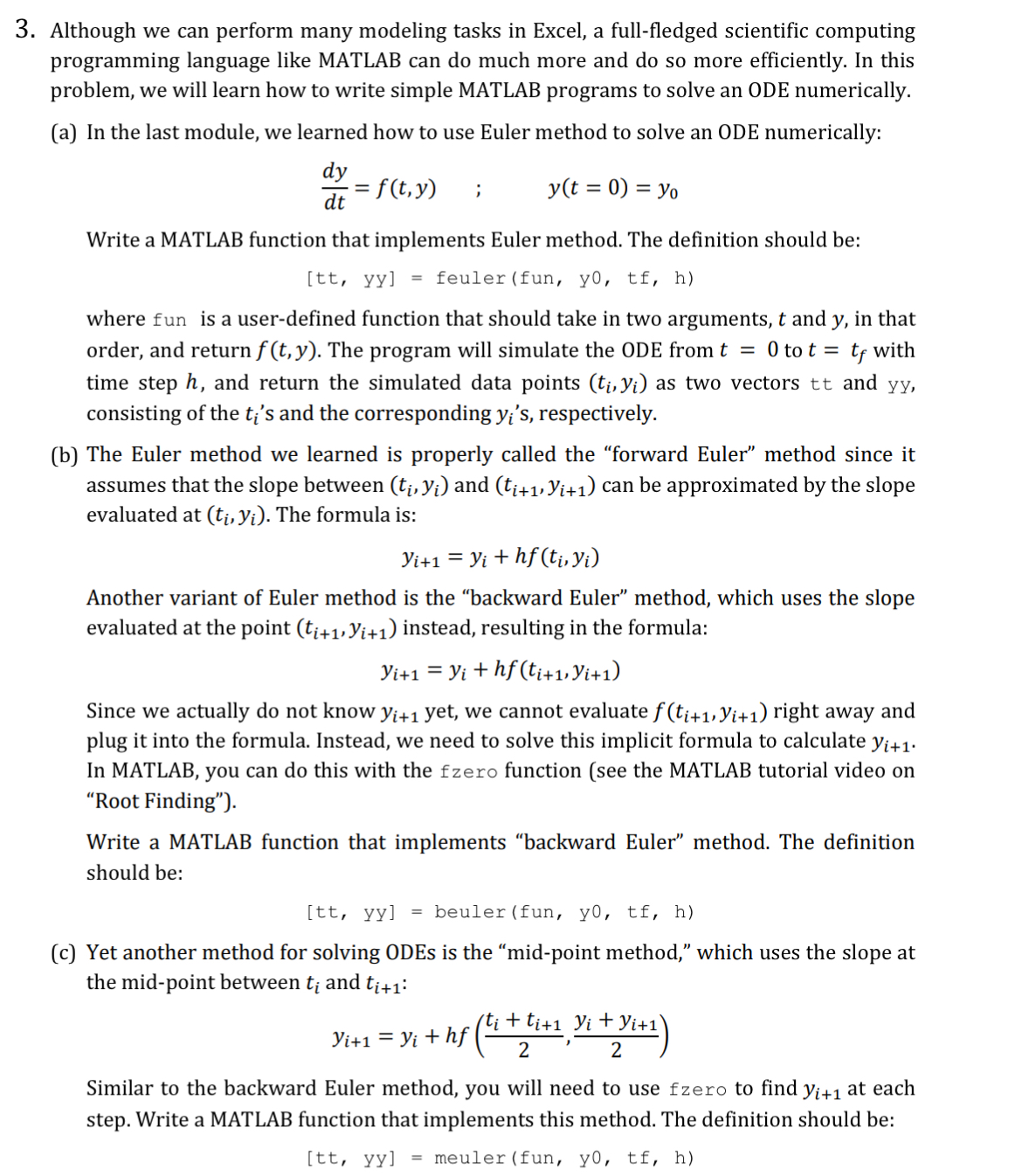 Solved Although we can perform many modeling tasks in Excel, | Chegg.com