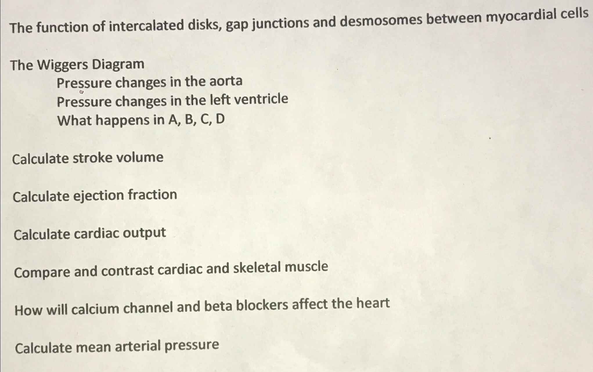 Solved The function of intercalated disks, gap junctions and | Chegg.com