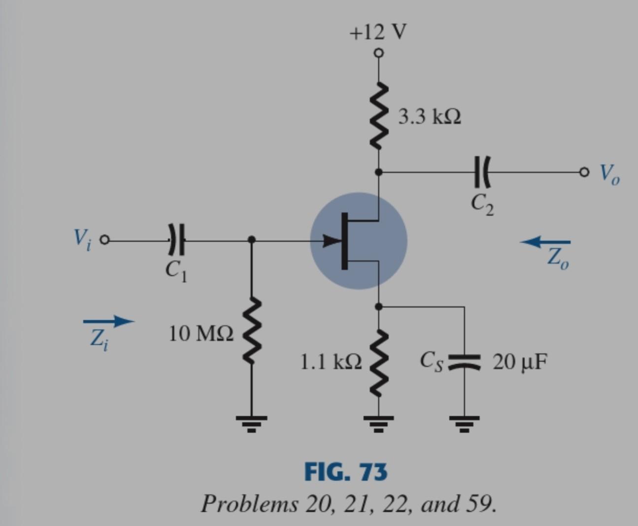 Solved Problems 20 21 22 And 59 4 Self Bias Configuration