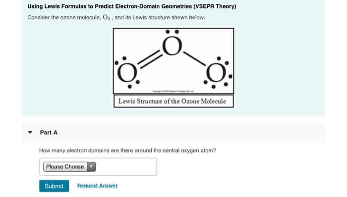 Solved Using Lewis Formulas to Predict Electron-Domain | Chegg.com