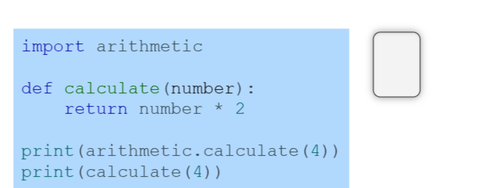 main.pyarithmetic.pyimport arithmeticdef | Chegg.com