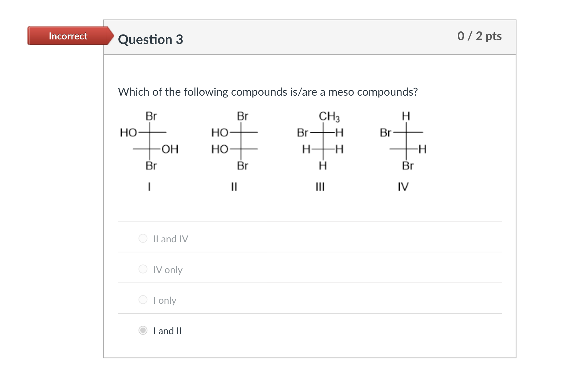Solved Which of the following compounds is/are a meso | Chegg.com
