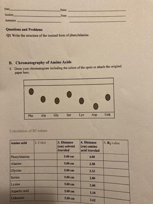 Solved Dale Name Section Team Instructor Questions and | Chegg.com Solved Dale Name Section Team Instructor Questions and | Chegg.com