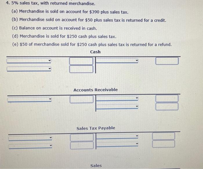 Solved Sales Transactions and T Accounts Using T accounts | Chegg.com