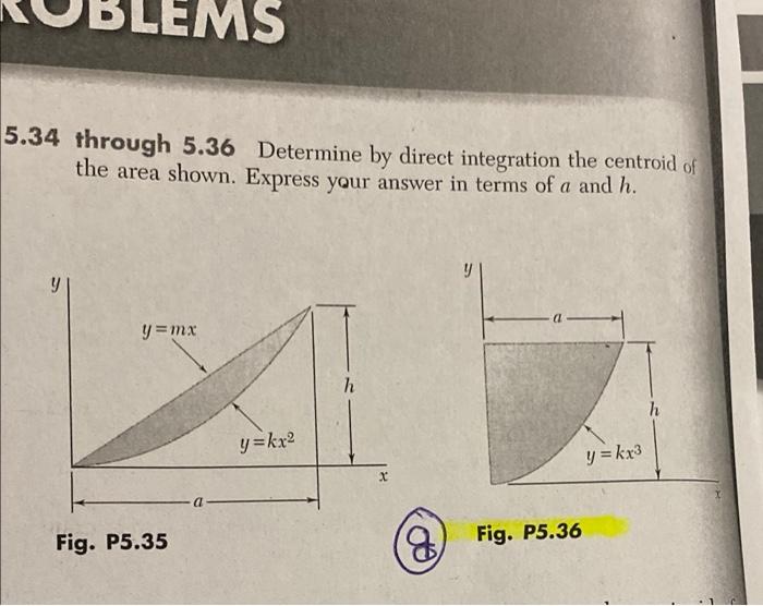 Solved AS 5.34 through 5.36 Determine by direct integration | Chegg.com