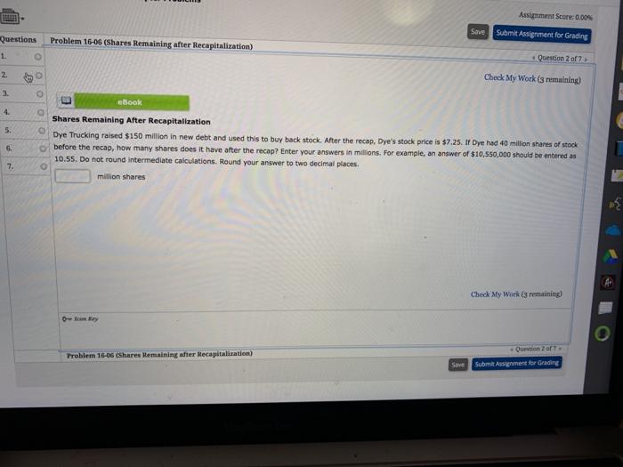 Solved Assignment Score: 0.00 Save Submit Assignment for | Chegg.com