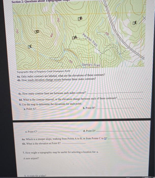 Solved aligned with an isoline, you would not gain or lose | Chegg.com