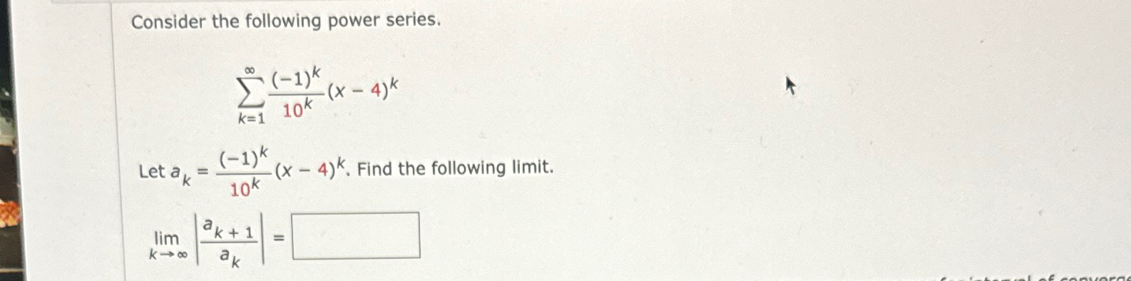 Solved Consider the following power | Chegg.com