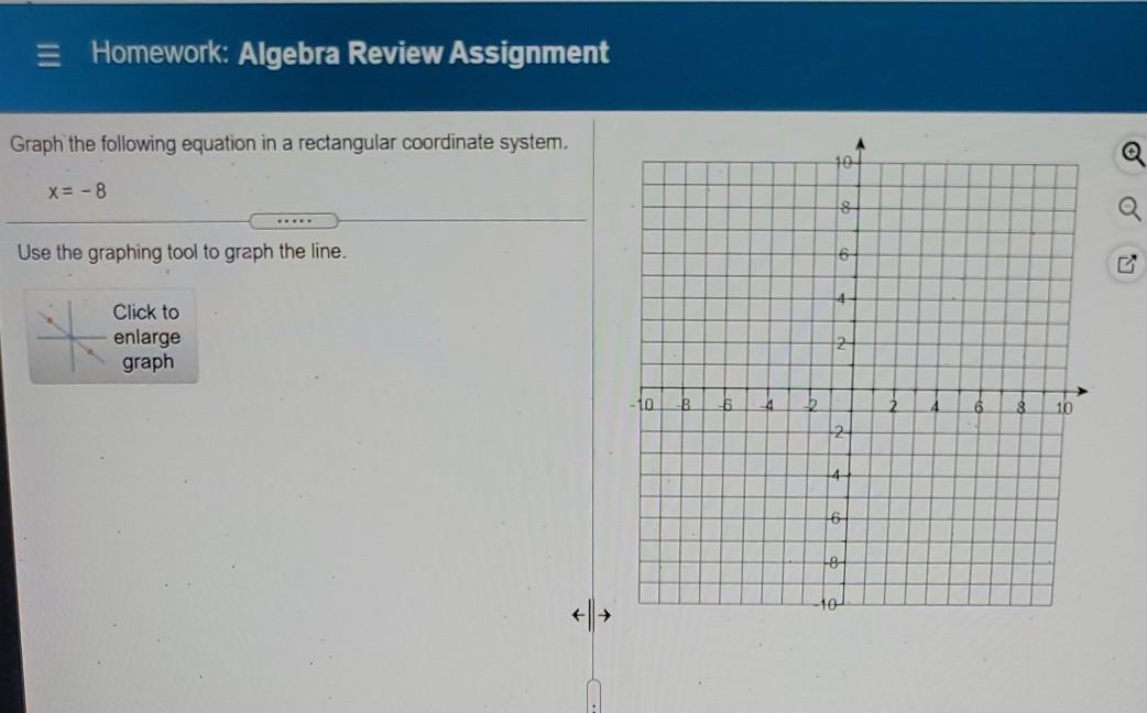 Solved = Homework: Algebra Review Assignment Graph the | Chegg.com