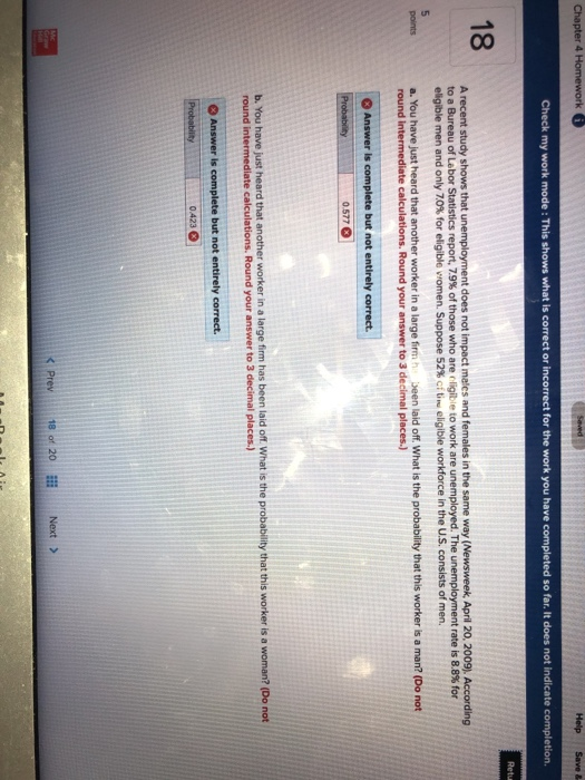 Solved Chapter 4 Homework Seved Help Save Check my work mode | Chegg.com Solved Chapter 4 Homework Seved Help Save Check my work mode | Chegg.com