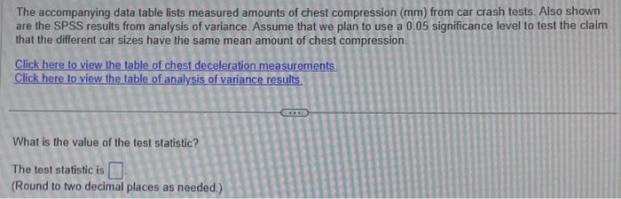 Solved The accompanying data table lists measured amounts of | Chegg.com
